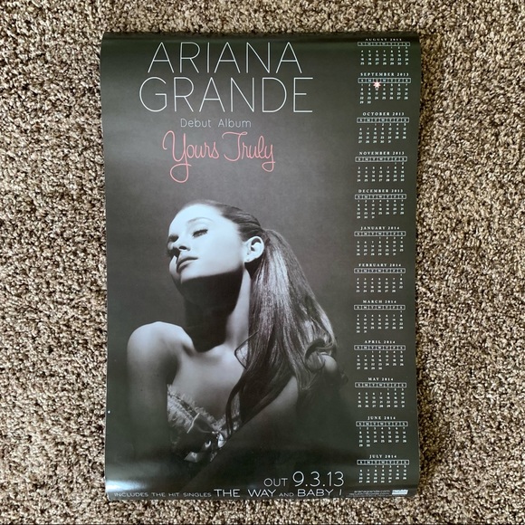 Ariana Grande Yours Truly Album Cover